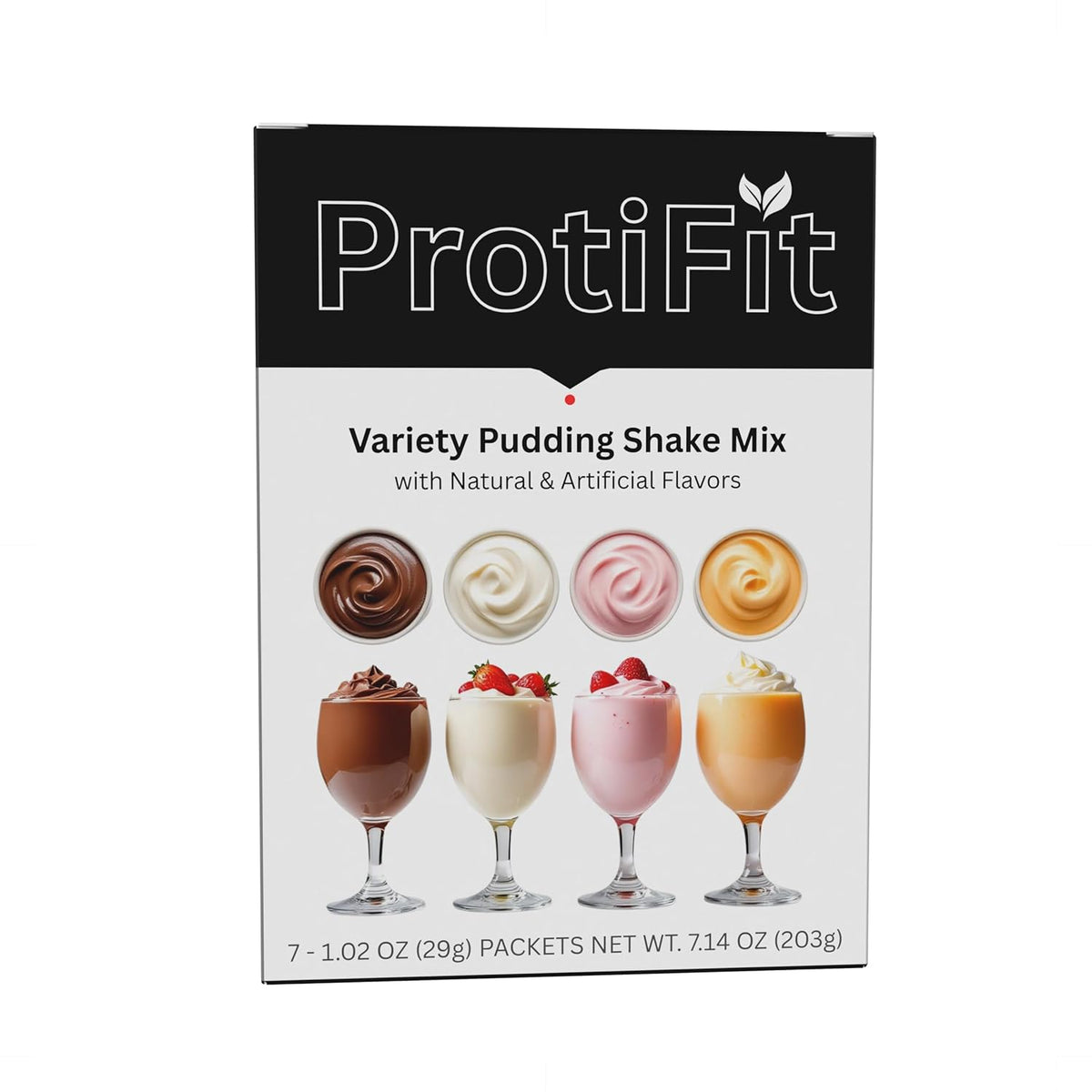 ProtiFit - Variety Pudding Shake - 1 Box