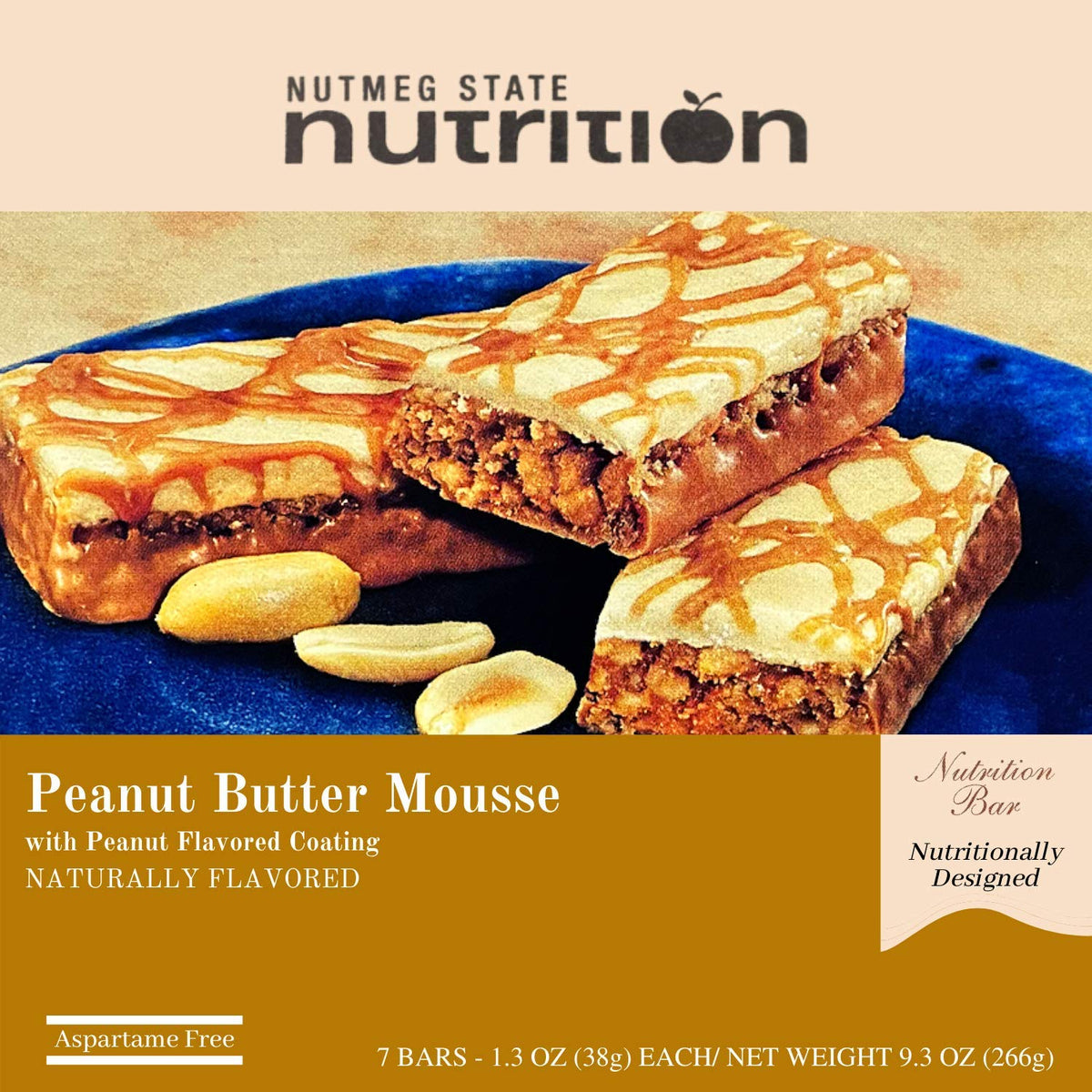 DPTG Peanut Butter Mousse Bars | Mousse Protein Bars | 10g Protein