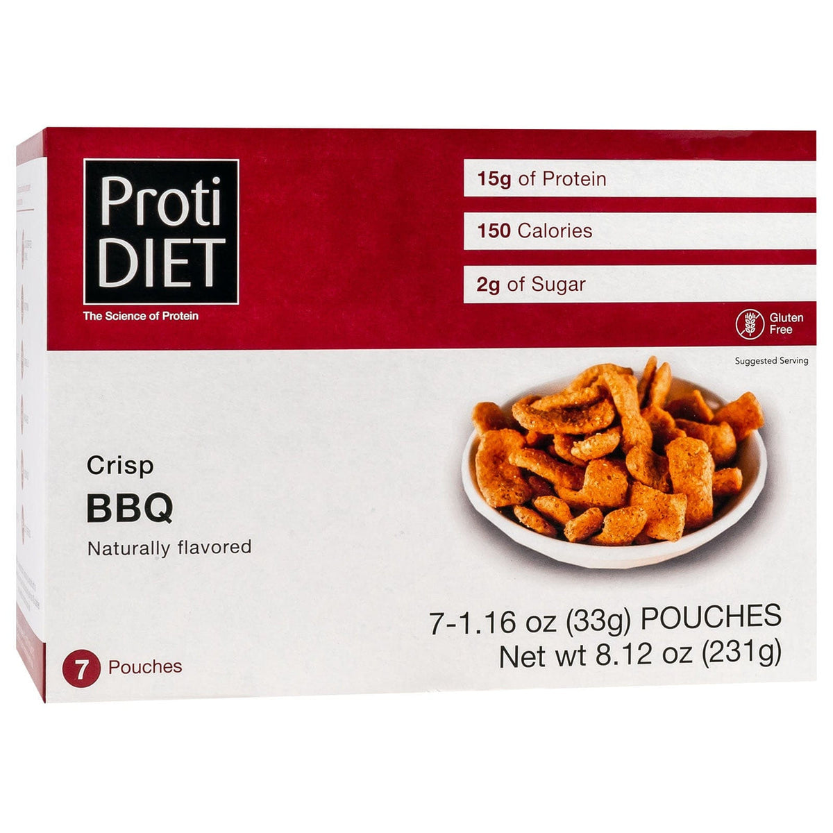 Proti BBQ Crisps | High Protein Snacks | Barbecue Protein Chips