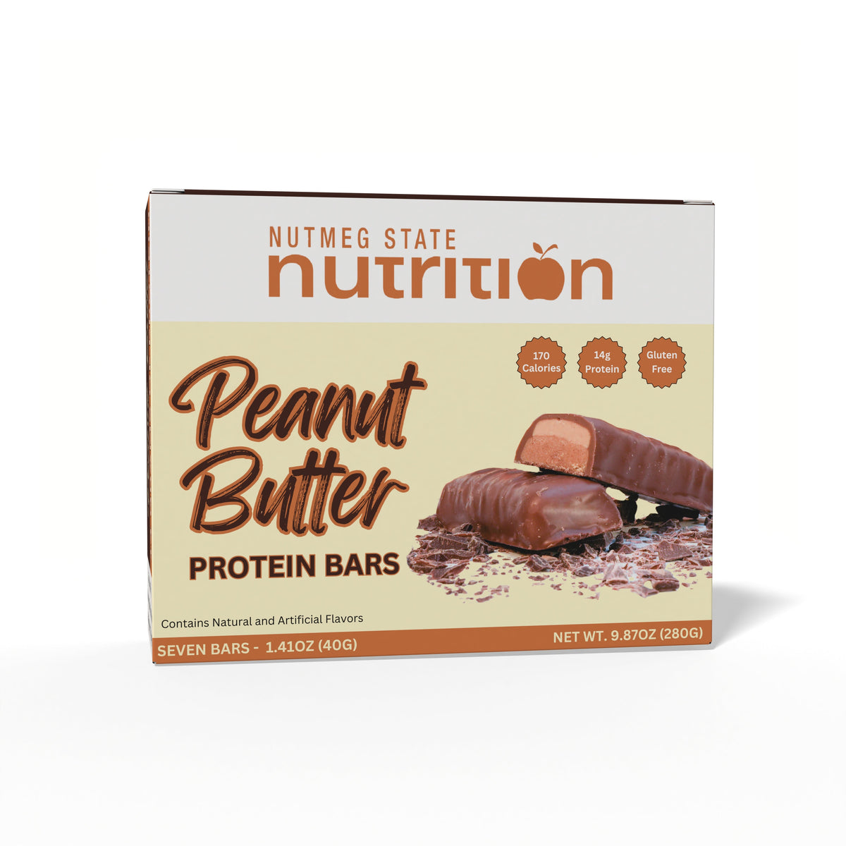 Fit Wise Peanut Butter Bar | Chocolate Coated Protein Bar | Fit Bar