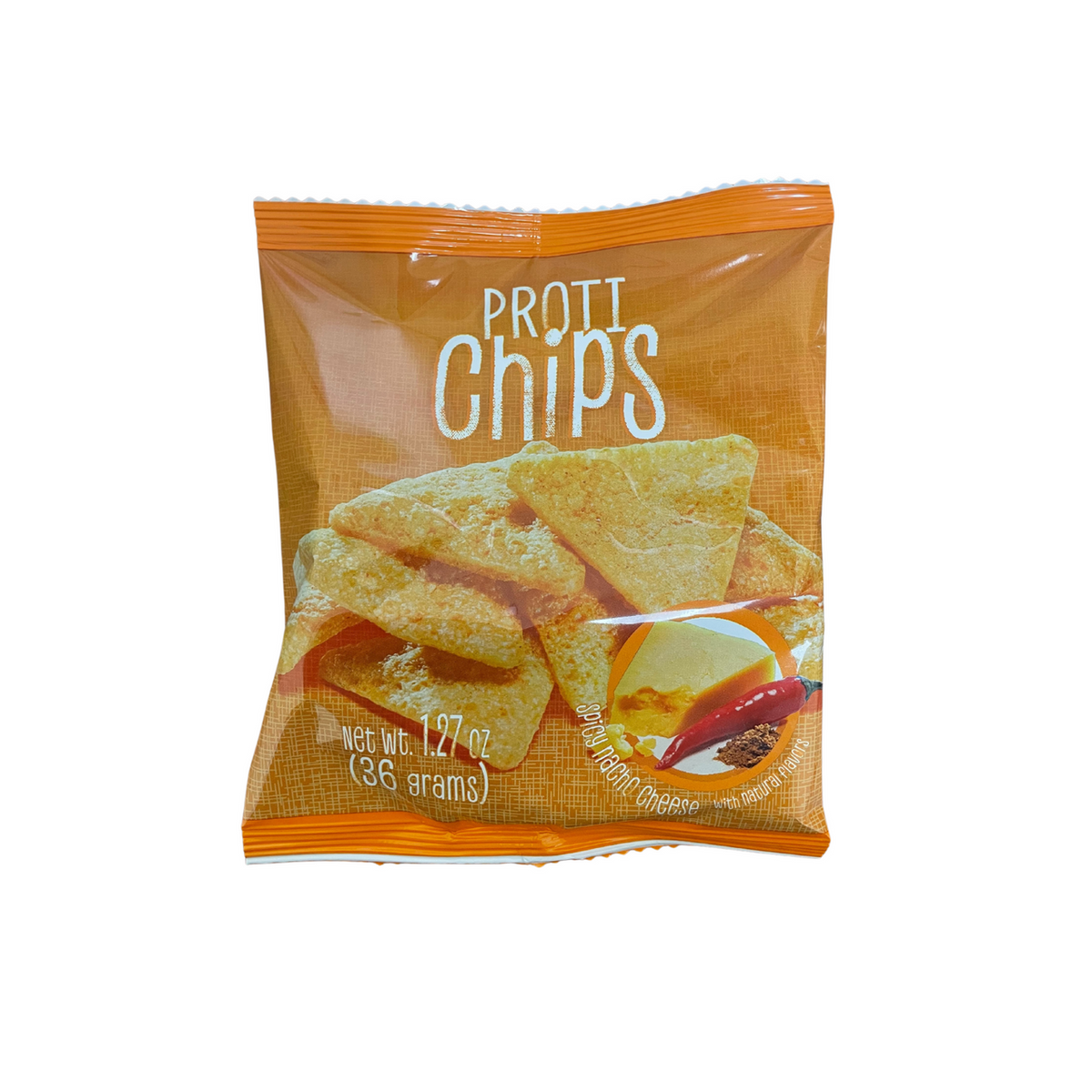 Proti Fit Nacho Chips Single Bag | Nacho Protein Chips | Proti Chip